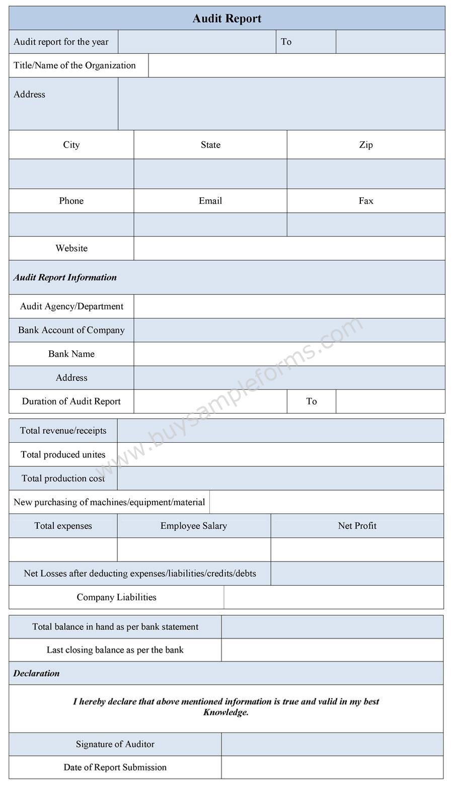 Fillable Pta Audit Checklist And Report Form Printable Pdf Download 