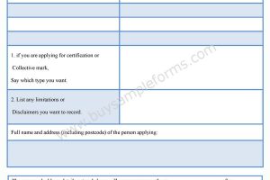 Intellectual Property Forms Archives - Sample Forms